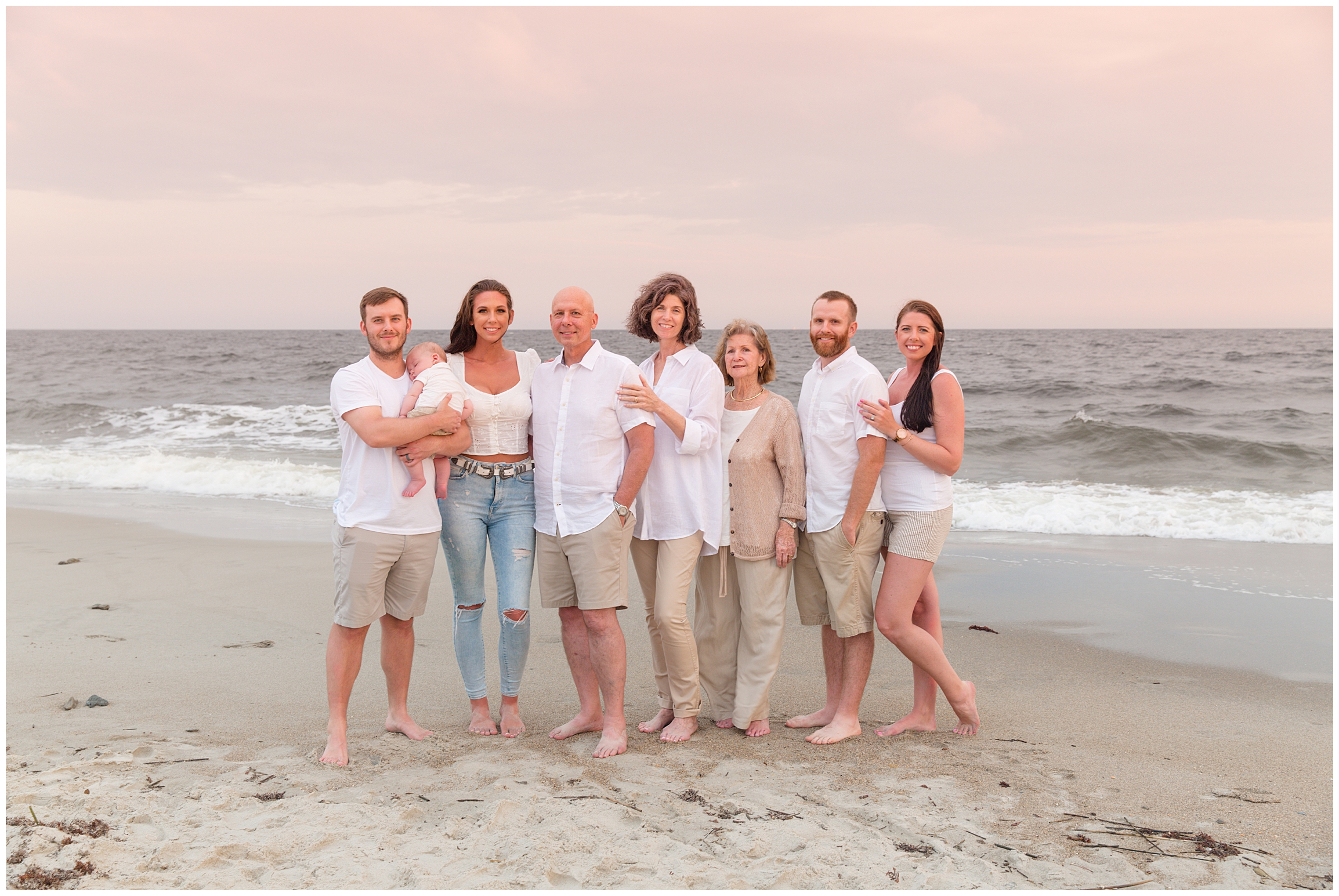 Four Generations Family Photoshoot at Oak Island » Laura Bergeron ...